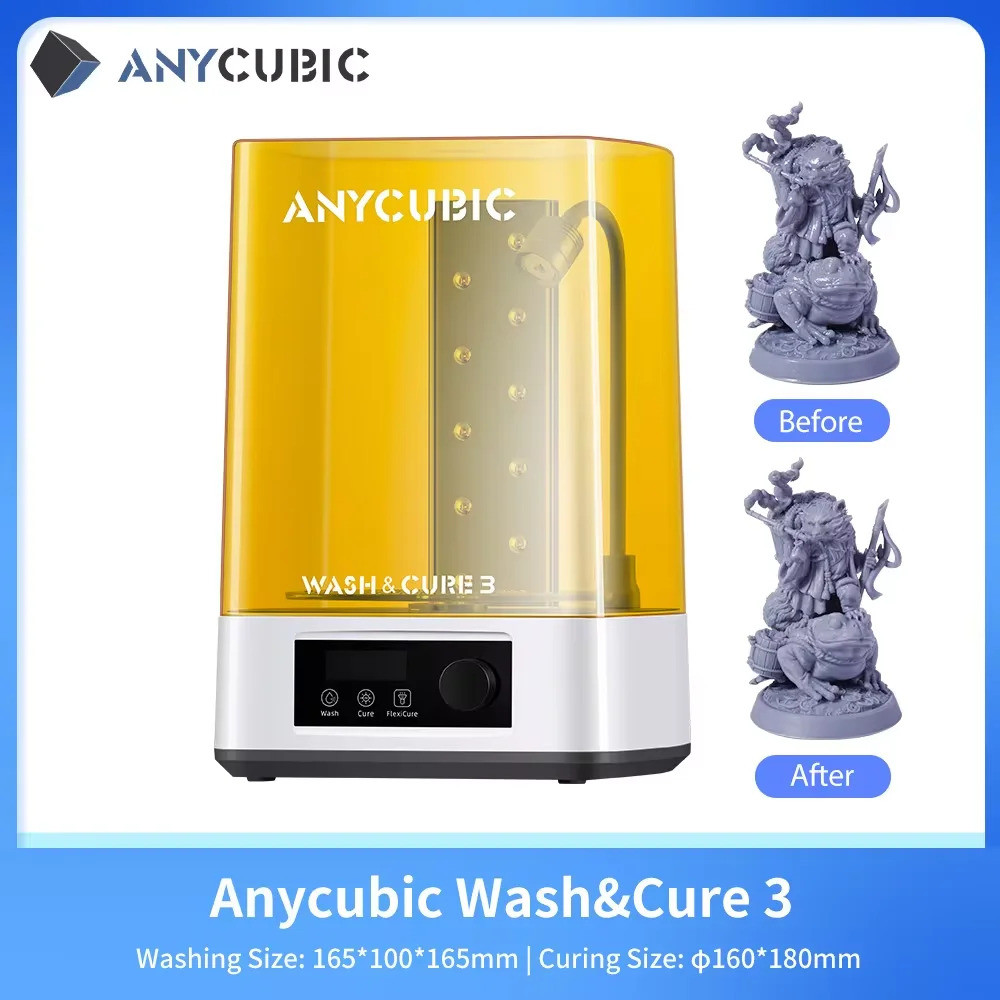 Wash & Cure 3 Curing And Washing Machine For Dlp Sla Lcd Resin 3d ...