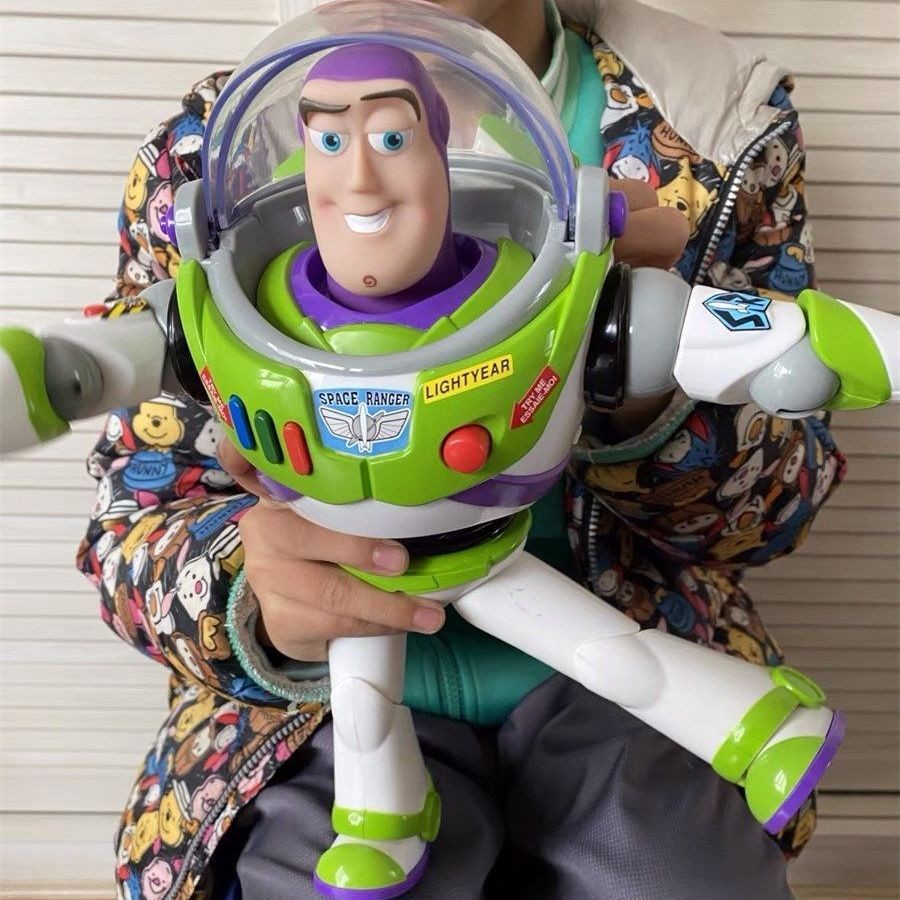 Buzz Lightyear Toy Story Sound Effects Wing Flapping Figure Electric ...