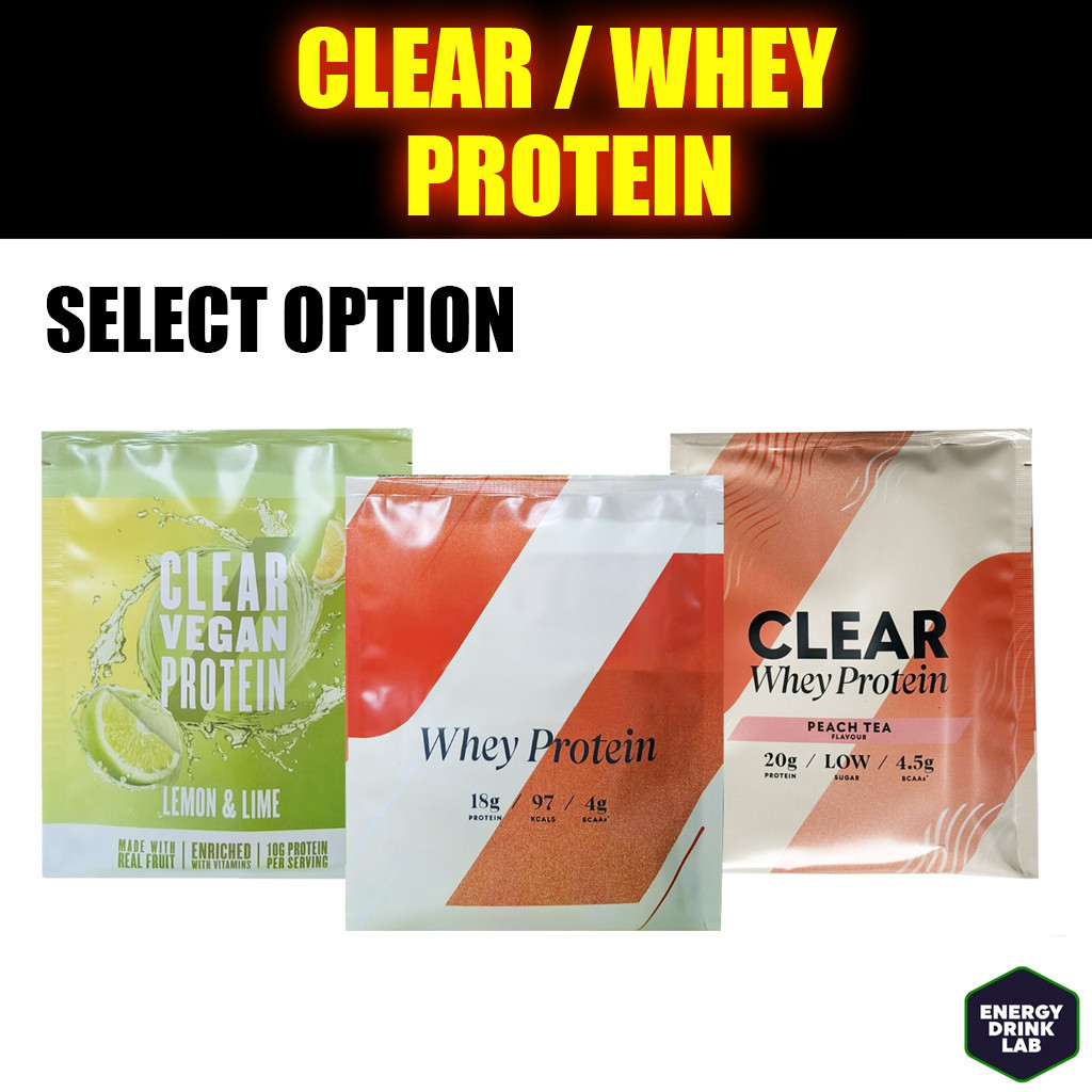 MyProtein Protein Powder Single Serving | Whey / Clear / Vegan Options ...