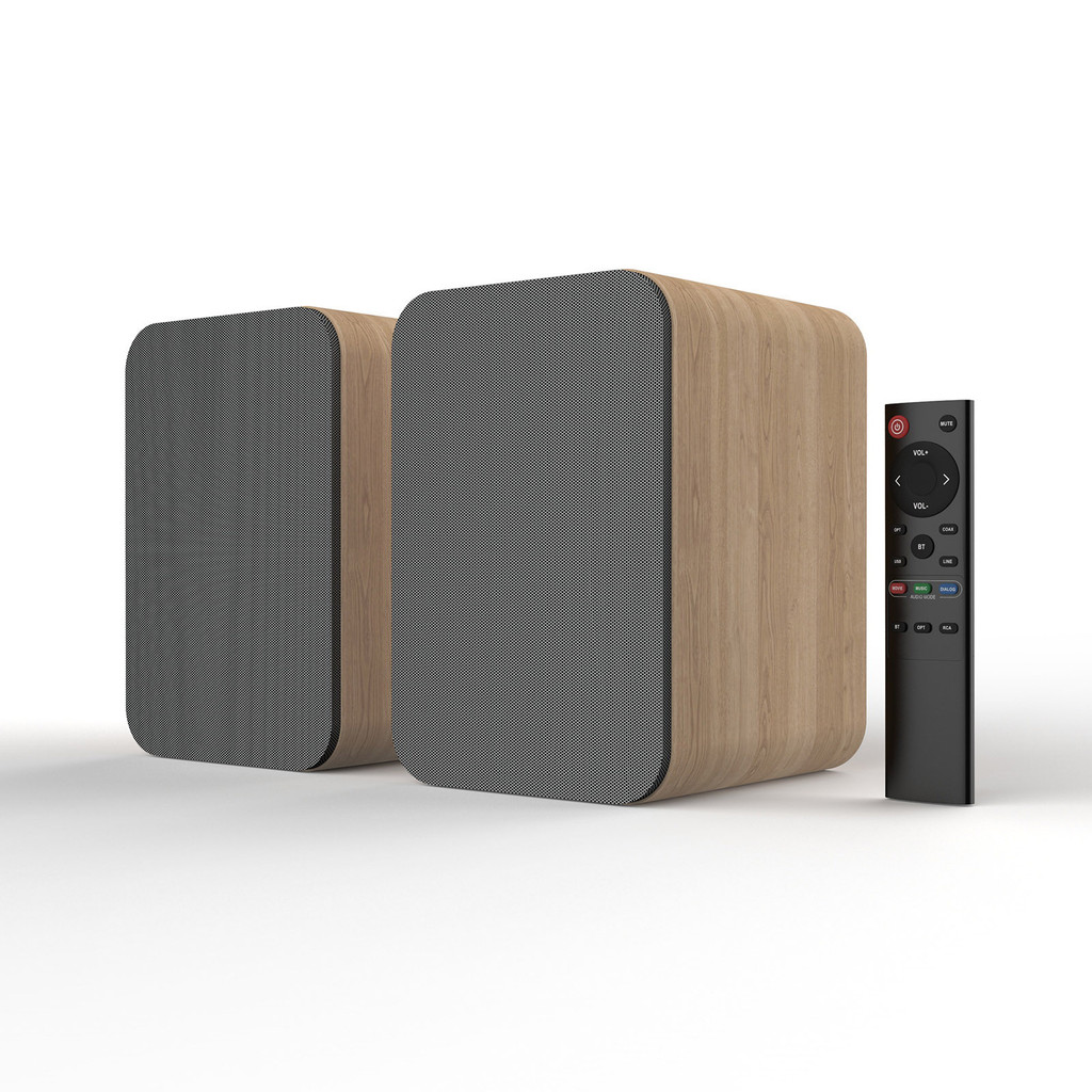 Bookshelf Speaker 4Inch2.0Wooden Speaker Audiophile Grade High Fidelity ...