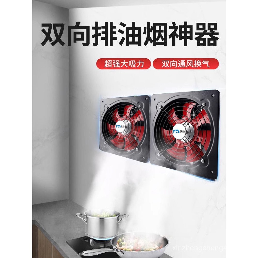 Small Simple Smoke Extractor Powerful Exhaust Fan Oil Exhaust Fan ...