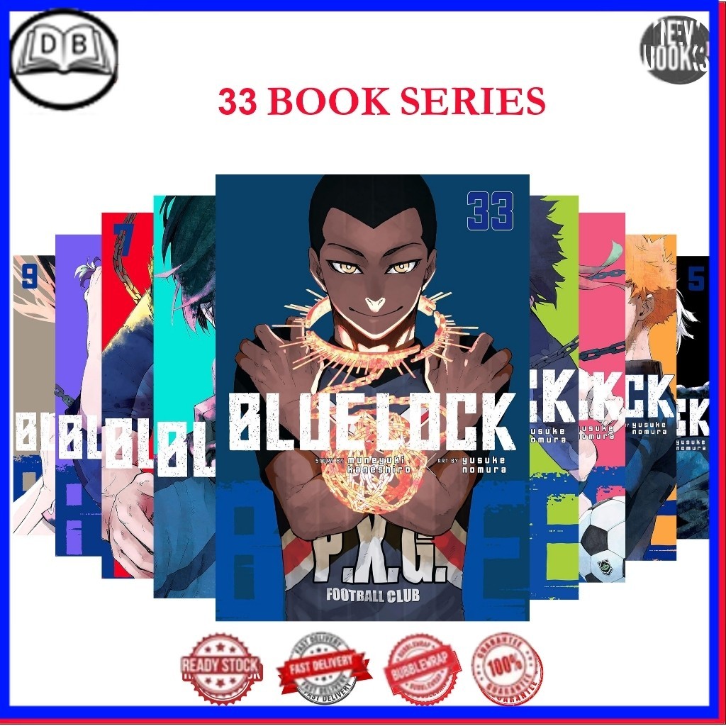 Manga Blue Lock, 35 Book series (English Indonesian/) | Shopee Singapore