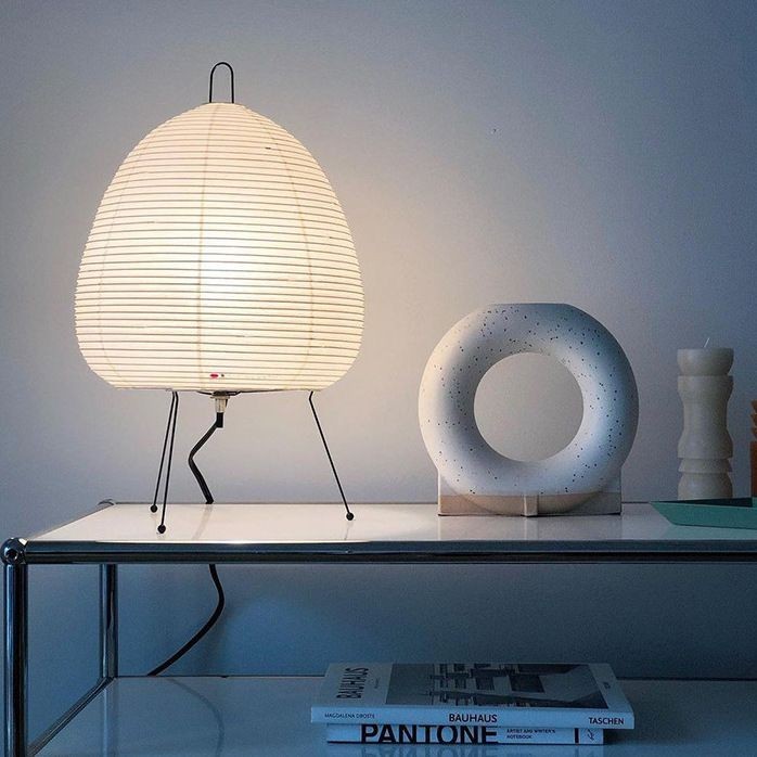 Japanese Style Noguchi Yu Paper Lamp Akari Akari Silent Style Table ...