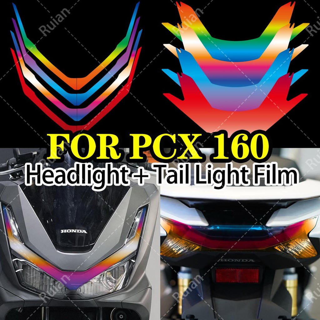 2025 Honda PCX160 headlight sticker film pcx160 motorcycle accessories ...