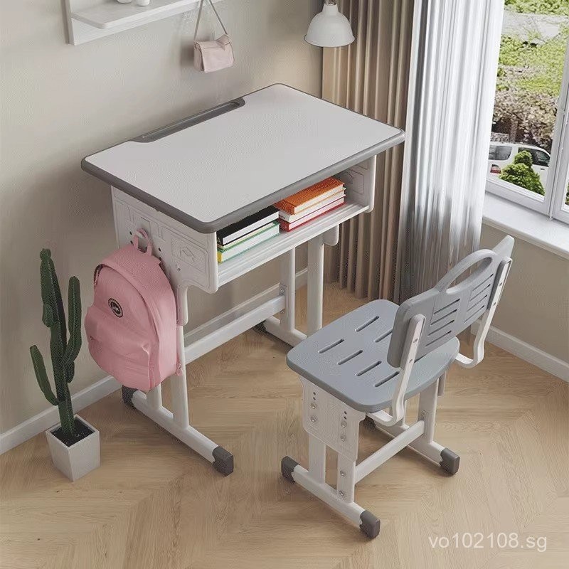 Homework Study Desk School Desk Chair for Elementary School Boys ...