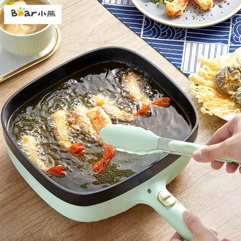 Bear 2L Electric Fry Pot Multifunctional Household Integrated Pot Fry ...