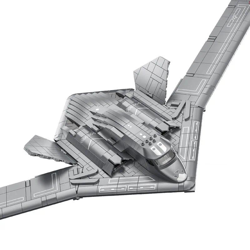America Modern Military Vehicle H20 Stealth Bomber Fighter Building ...