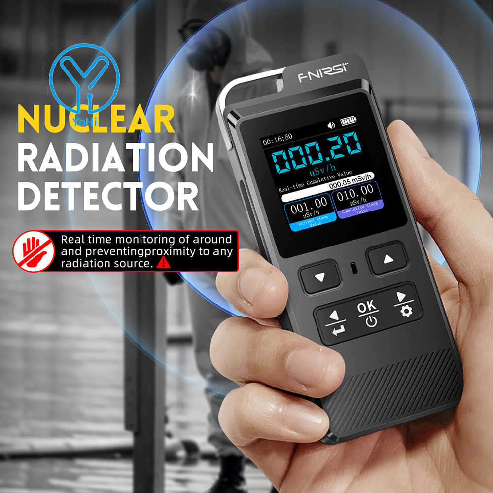 YoHi FNIRSI GC-02 Nuclear Radiation Detector Safety Environment ...