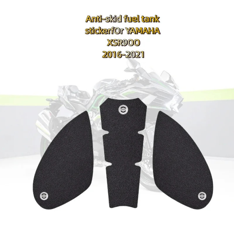 Motorcycle Side Tank Grips Fuel Decals Stickers for YAMAHA XSR900 2016 ...