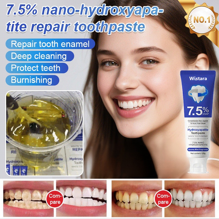 【Enamel Repair & Remineralizing】JC 7.5% Nano Hydroxyapatite Toothpaste ...