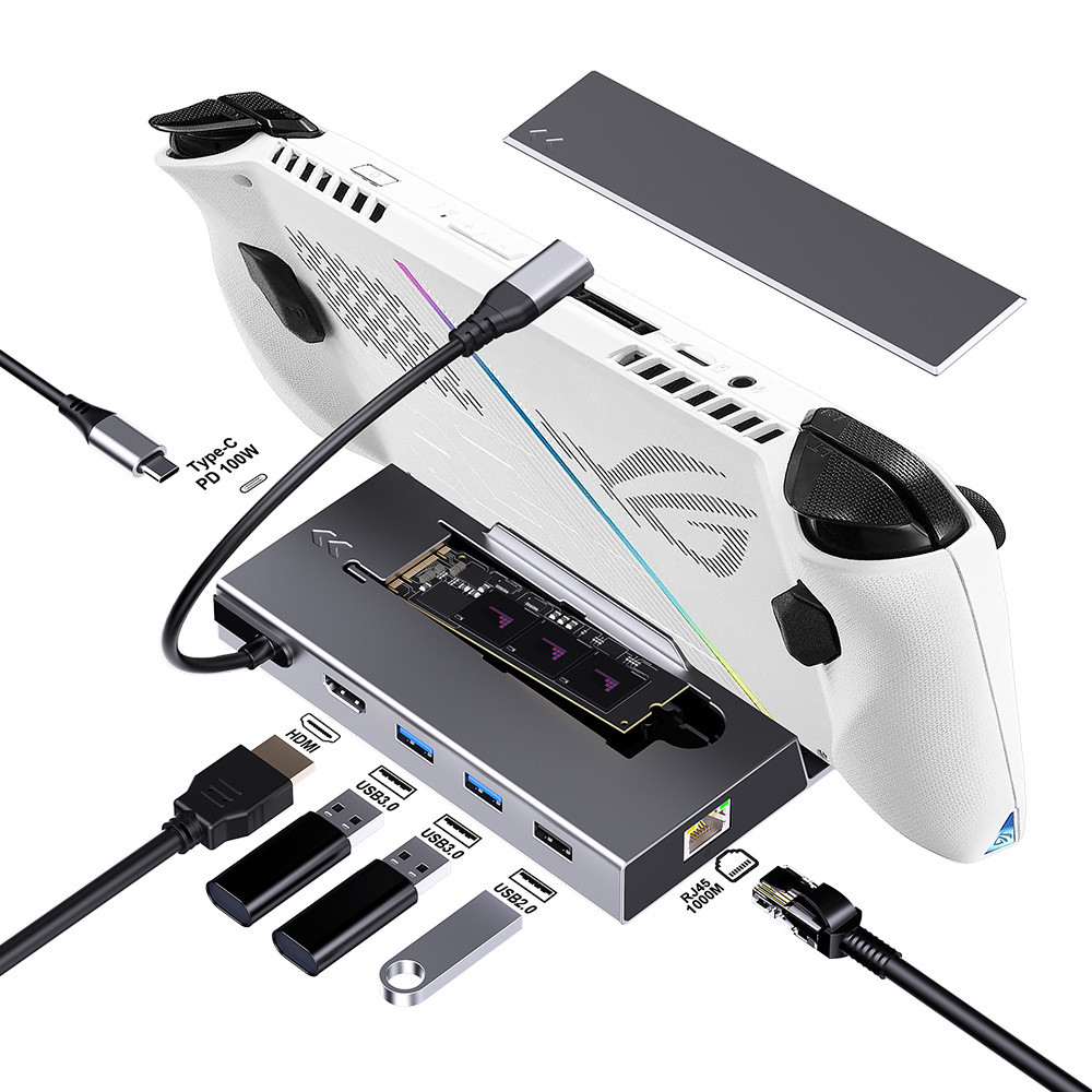Applicable ASUS ROG Docking Station ASUS rog ally Game console stand ...