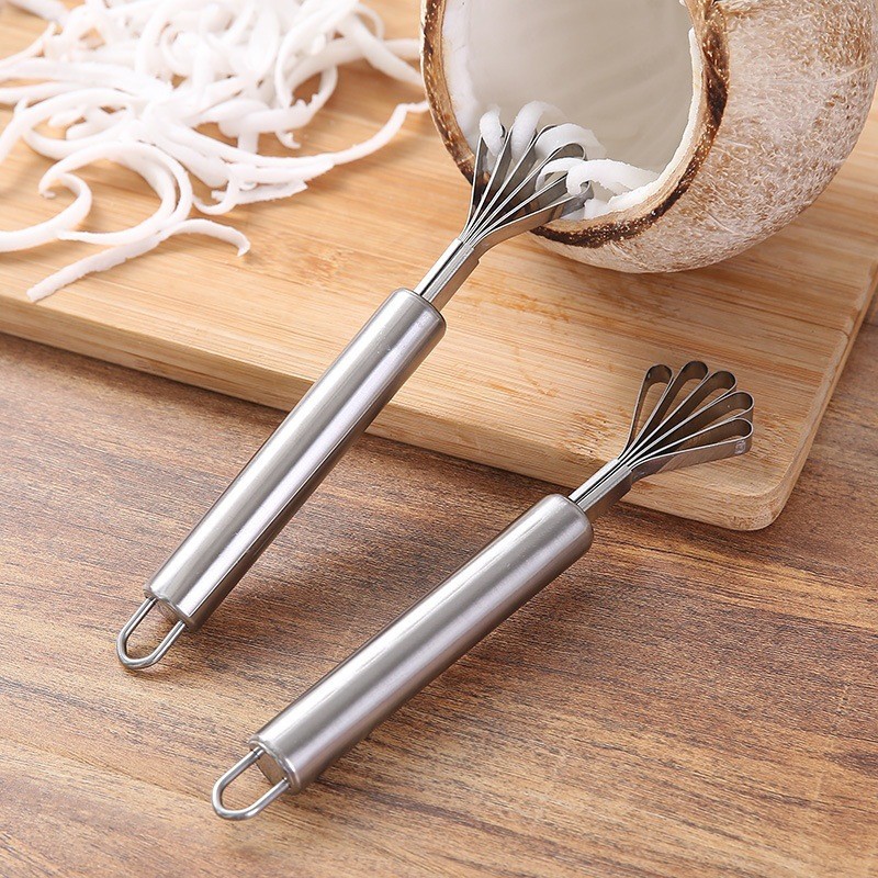 Coconut Shredding Tool Stainless Steel Five-Claw Coconut Meat Scraper ...
