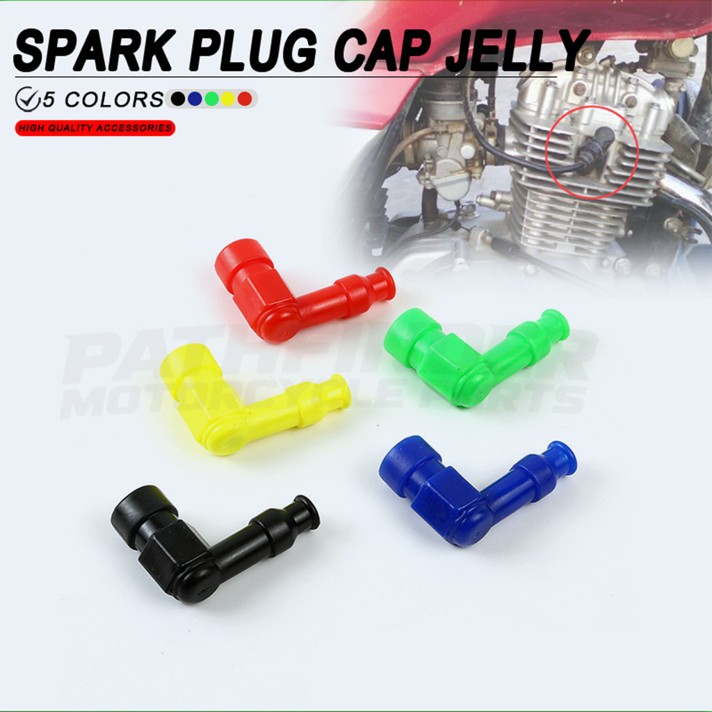 MOTORCYCLE PARTS AND ACCESSORIES UNIVERSAL SPARK PLUG JELLY CAP 1PC ...