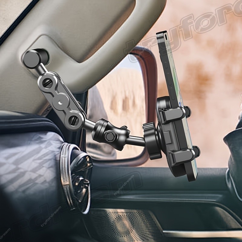 [Car Handle Armrest Phone Holder] Car A-pillar Mobile Phone Bracket Off ...