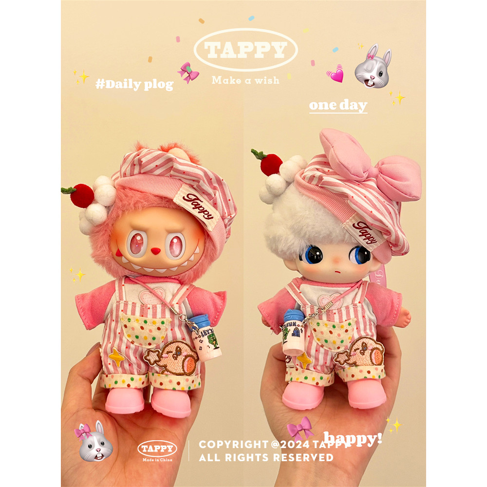 Tappy Original Cake Kirby Set Labubu/DIMOO Disney Series Dolls Can Wear ...