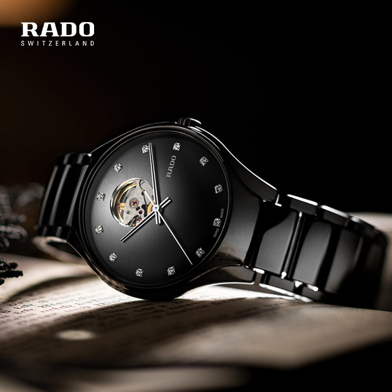 Rado Radar Watch Real Series Swiss Mystery High-Tech Ceramic Wrist ...