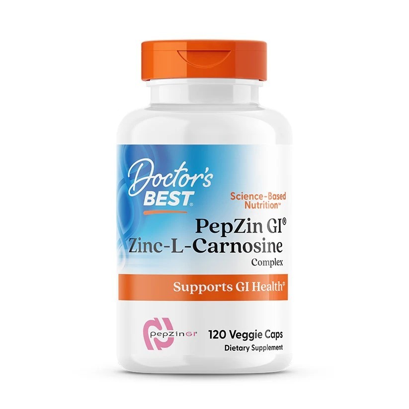 Doctor's Best PepZin GI Zinc-L-Carnosine | Stomach & Gastric Health ...