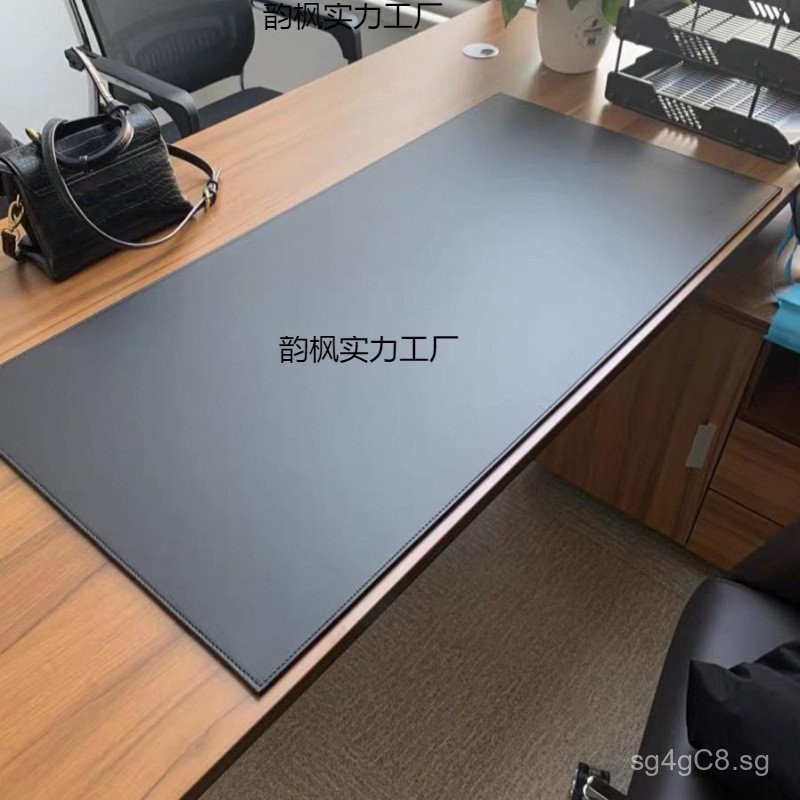 Mouse Pad Desk Mat Writing Waterproof Desktop Leather Mat Office Desk ...