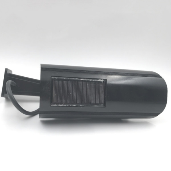 Black Solar Simulation Camera Fake Surveillance Camera Battery Charging ...