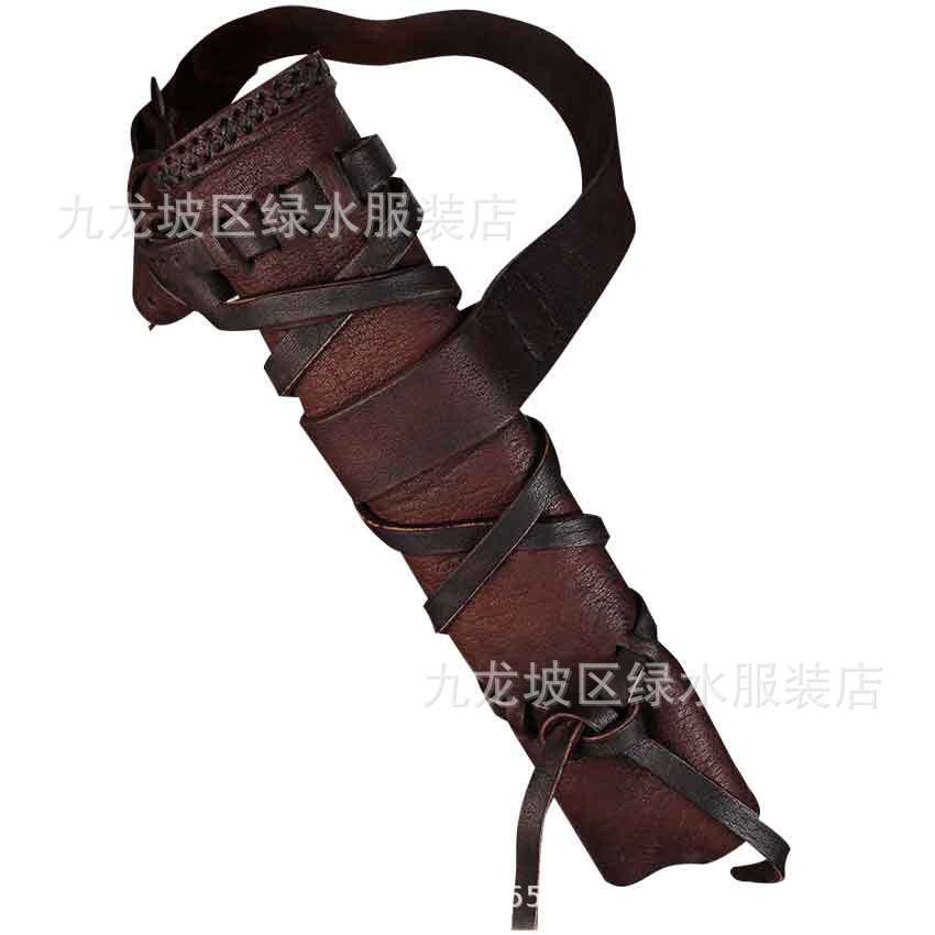 wish New Men's Medieval Hand-Knitted Retro Sword Set Outdoor Fencing ...