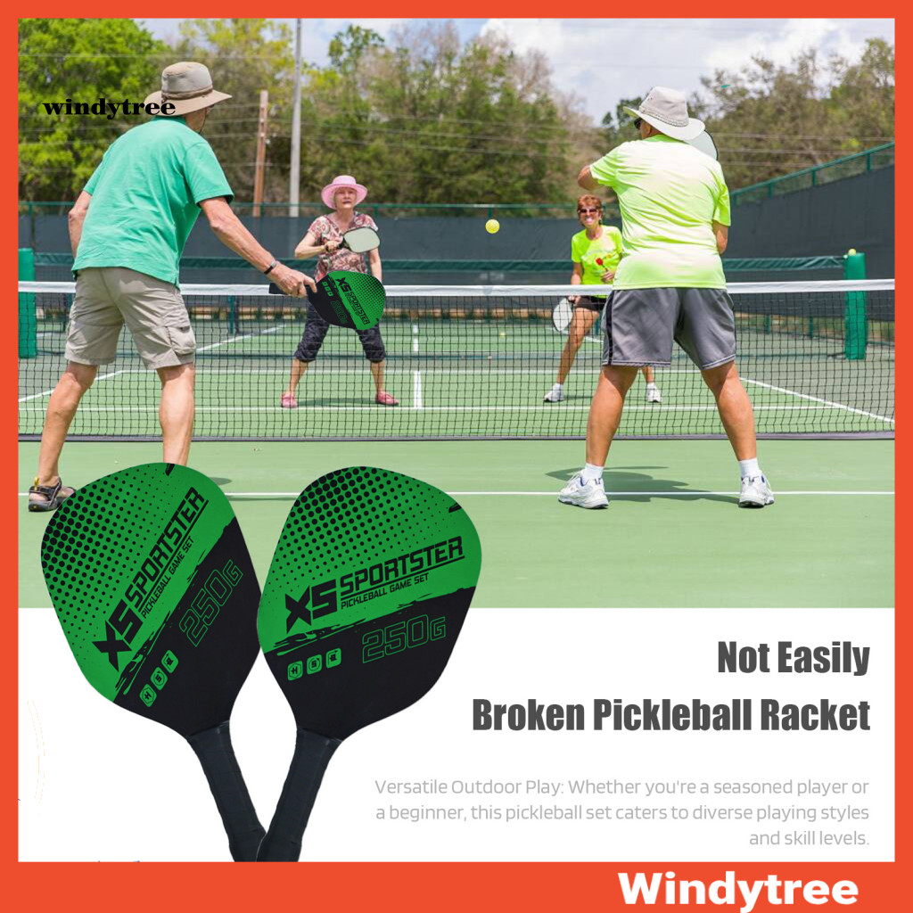 [W&T] Sturdy and Durable Pickleball Racket Pickleball Racket Set ...