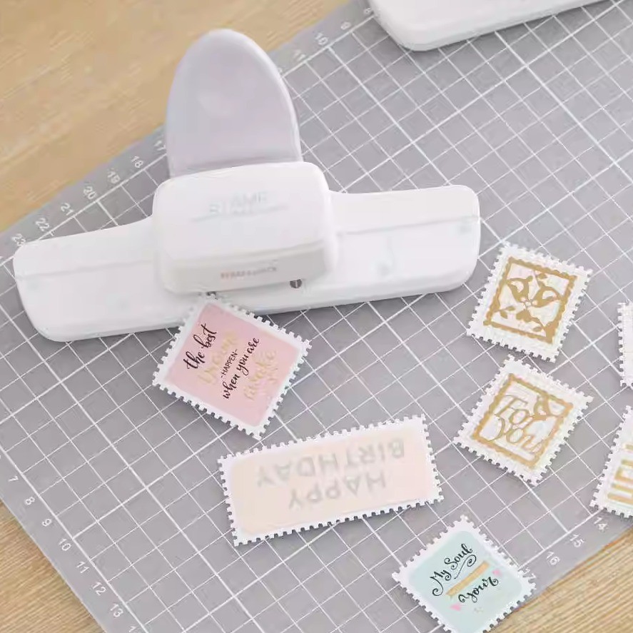 Stamp Flower Tool Children Handmade diy Hole Punch Stamp Embossing Tool ...