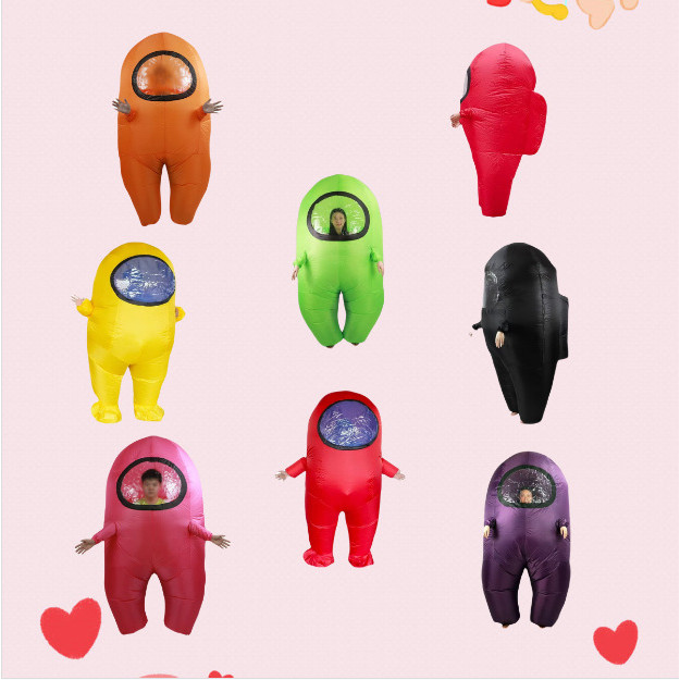 Among Us Costumes: Multi-Color Astronaut Inflatable Suits, Anime & Game ...