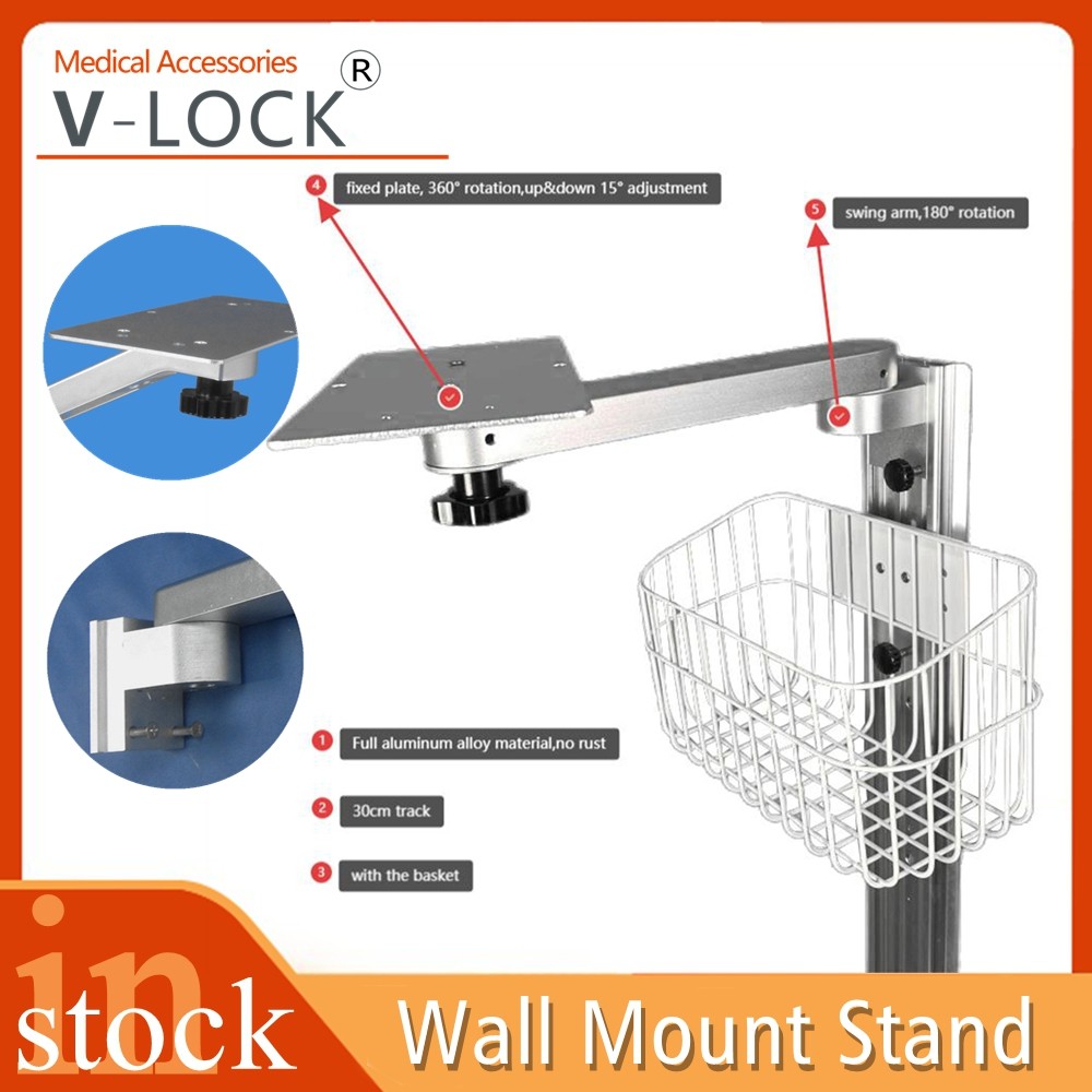 Wall Mount Stand Bracket High Quality Adjustable Aluminum Alloy Swing ...