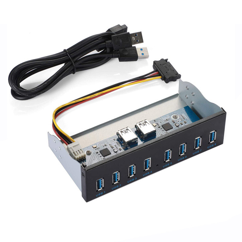 USB3 USB3.0 Optical Drive Position Front Panel 7-Port 19-Pin to 8-Port ...