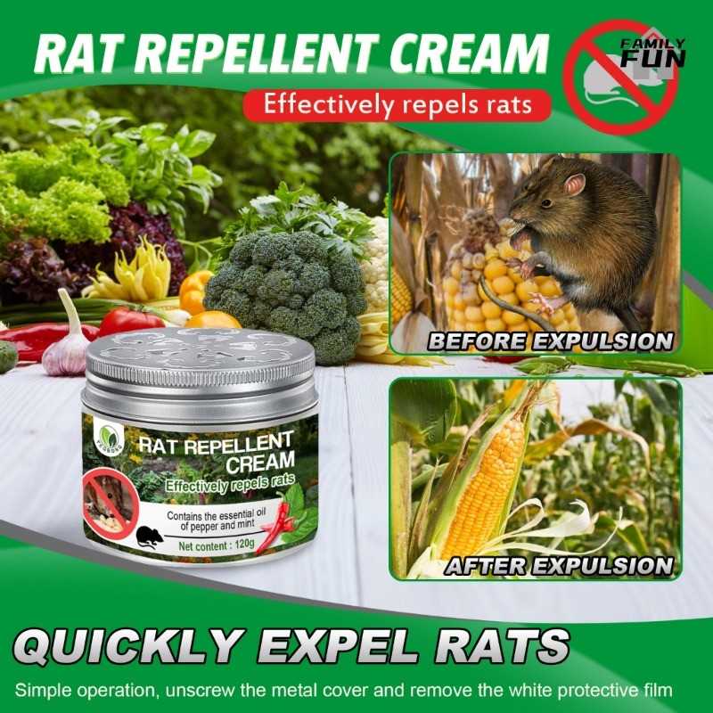 Rat Repellant Rat Repellent Cream Rat Killer Poison Mouse Rat Repellant ...