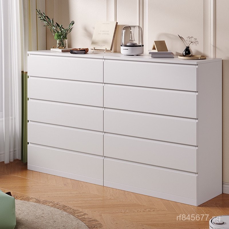 Simple Storage Cabinet Five-Drawer Chest Wall-Mounted Eight-Drawer ...