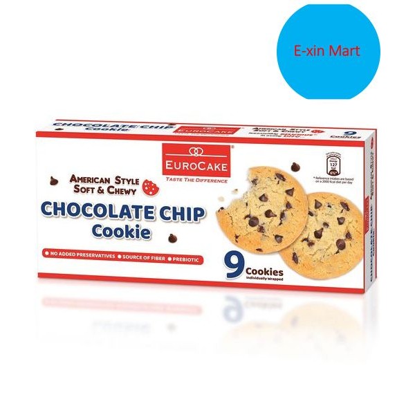 Eurocake Chocolate Chips Cookie 252g | Shopee Singapore