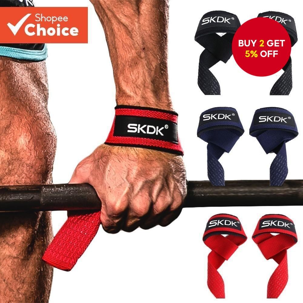 2pcs/Pair Gym Fitness Weight lifting Straps Dumbbell Hand Grips ...