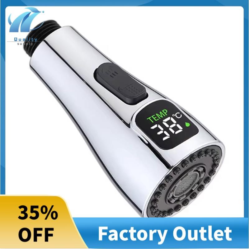 Kitchen Faucet Head LED Faucet Tap Nozzle Replacement Water Kitchen ...