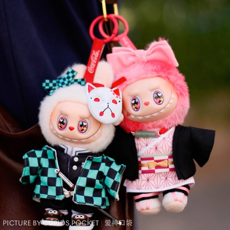 Labubu Baby Clothes Demon Slayer Blade Tanjiro Demon Slayer Team ...