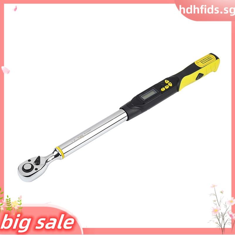 1/2" 10-200N.M Digital Torque Wrench Professional Torque Adjustable ...