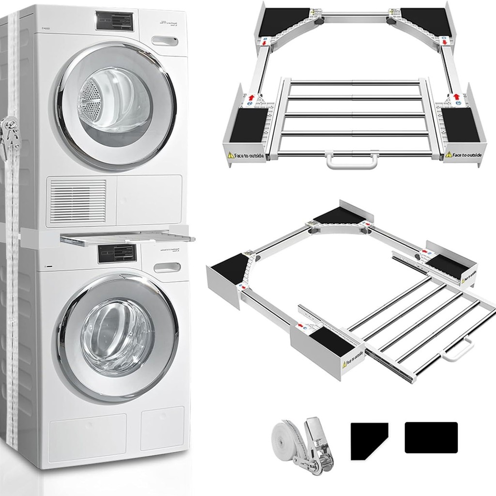Washing Machine Dryer Stacking Kit Connection Bracket Stackable Base ...