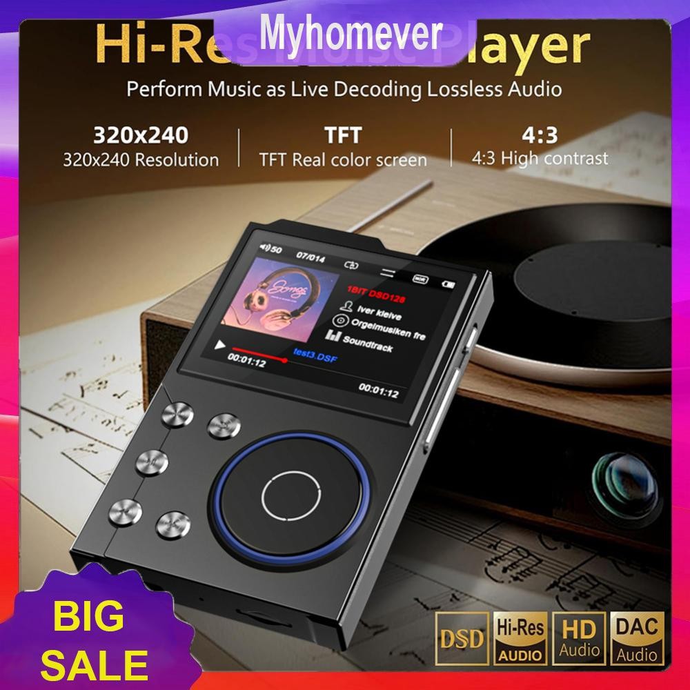 HiFi MP3 Player Lossless DSD Digital Audio Music Player Bluetooth ...