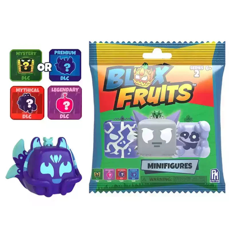 Blox Fruits Toy Fruit Pet Doll DLC Code Allosaurus Fruit Game Blind Box ...