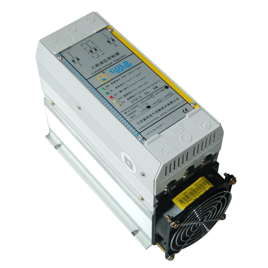 Good GOLD Three-Phase AC Voltage Regulator CTH25KW Three-Phase Power ...