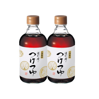 Okayama Hand Pulled Noodles & Udon｜Tsuke Tsuyu, Dipping Sauce 400ml × 2 ...