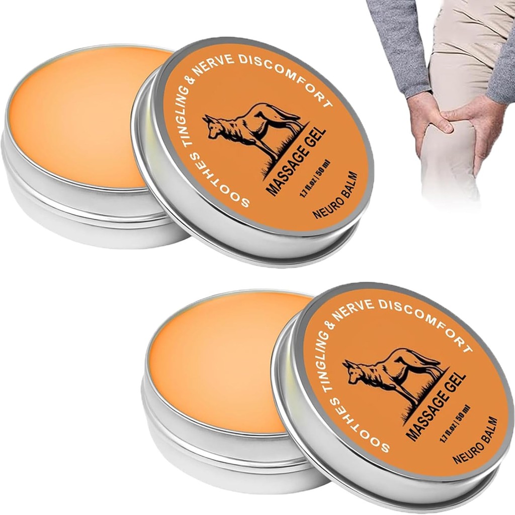 Therawolf Neuro Balm, Joint & Muscle Soothing Cream, Natural Nerve & Joint Support Balm, Fast ...