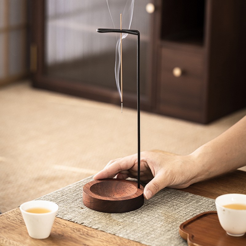 Creative Incense Container Thread Incense Burner Wooden Incense Insert ...