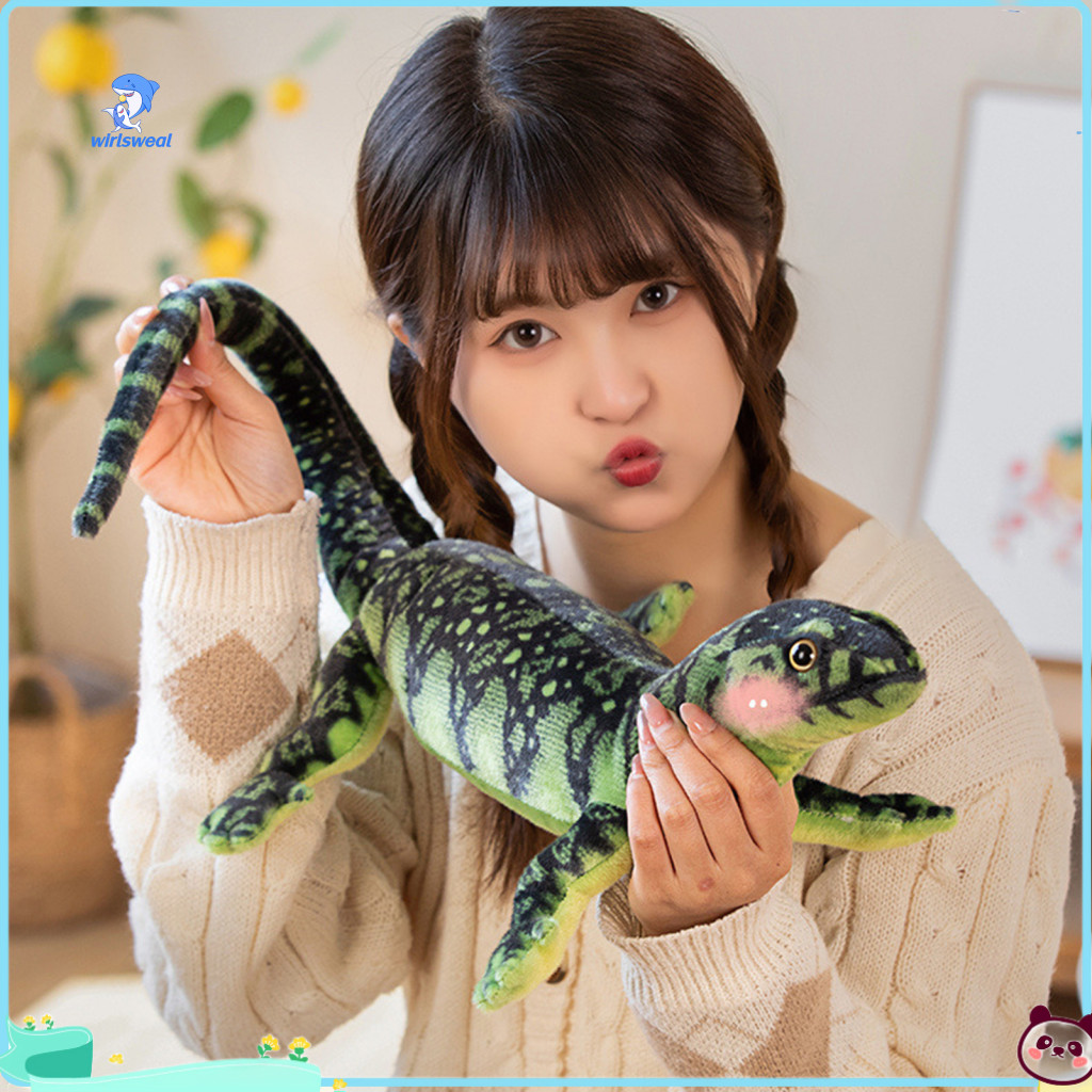 wirlsweal Realistic Lizard Plush Toy 29" Soft Stuffed Animal Lizard ...