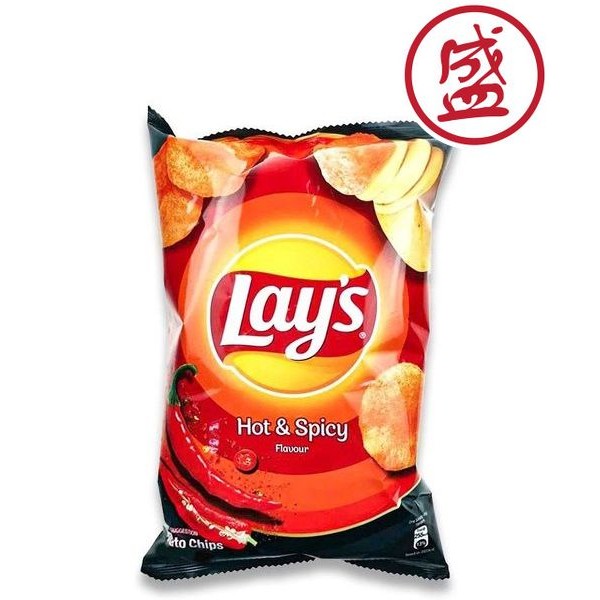 Lay's Potato Chips Hot And Spicy 170g | Shopee Singapore