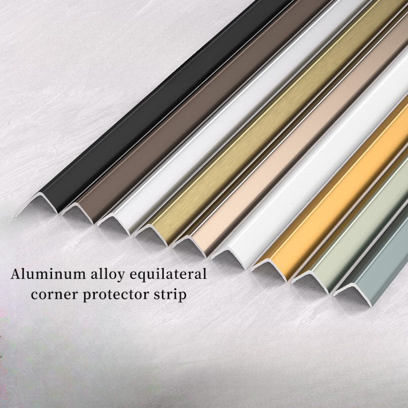 Wall Panel Corner Protector Aluminum Alloy Edge Strip Tile L-shaped ...