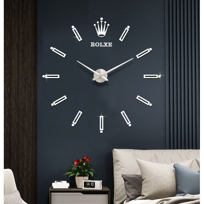 New Style Rolex Influencer Wall Clock Living Room Watch Perforation ...