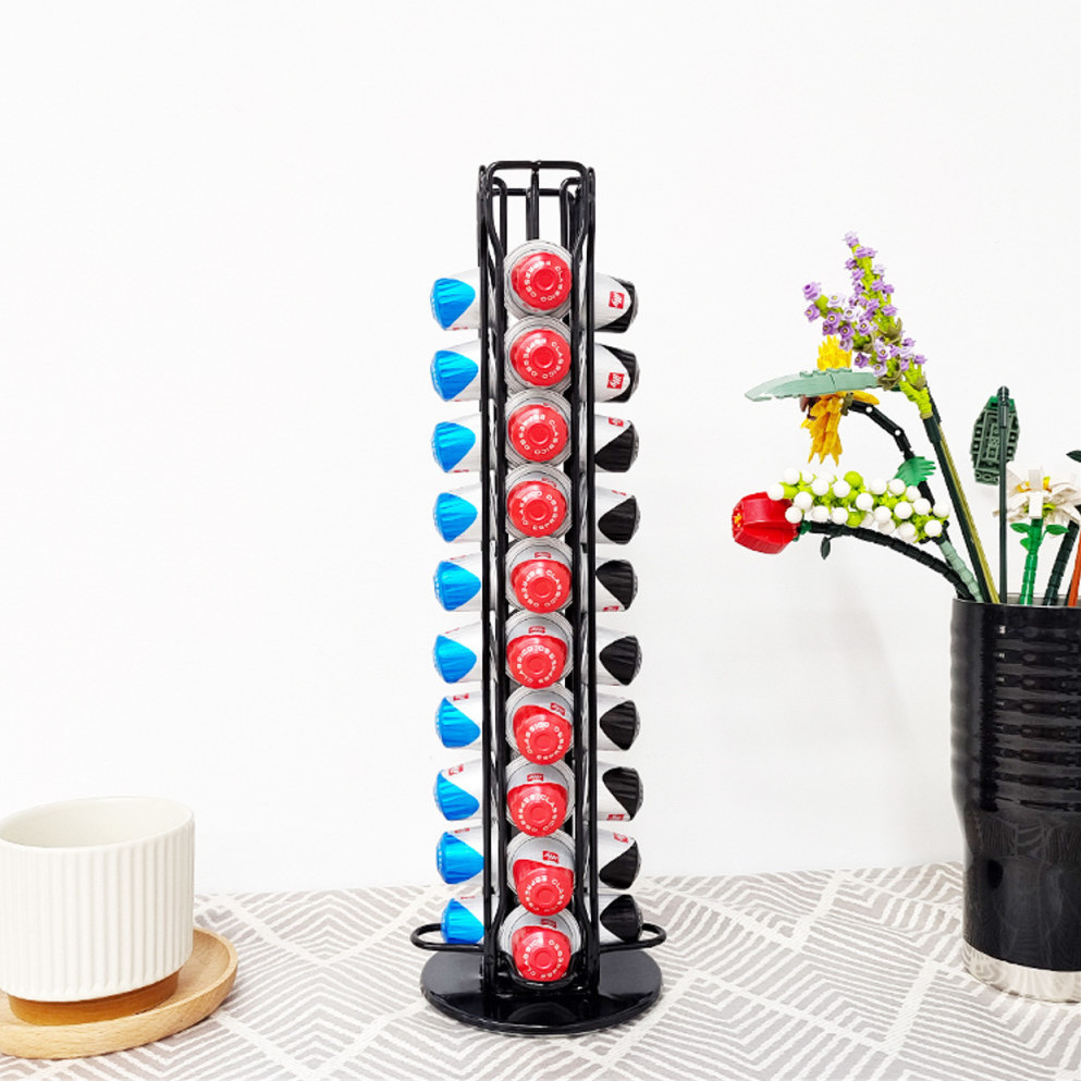 Nestle Capsule Nespresso 40 Capsule Coffee Storage Rack 360 Degree ...