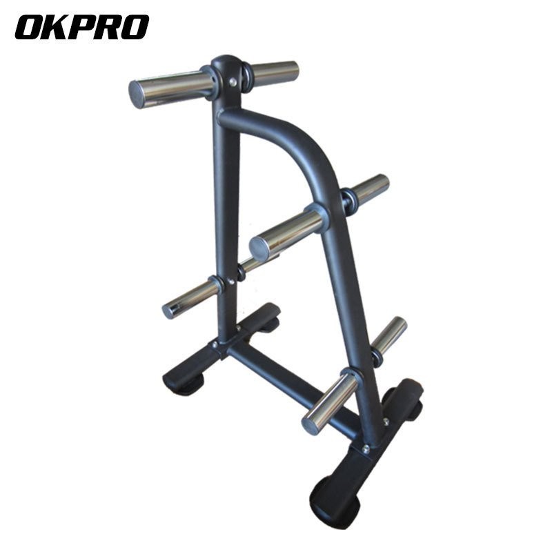 Barbell Plate Rack Storage Rack Home Commercial Fitness Large Hole ...