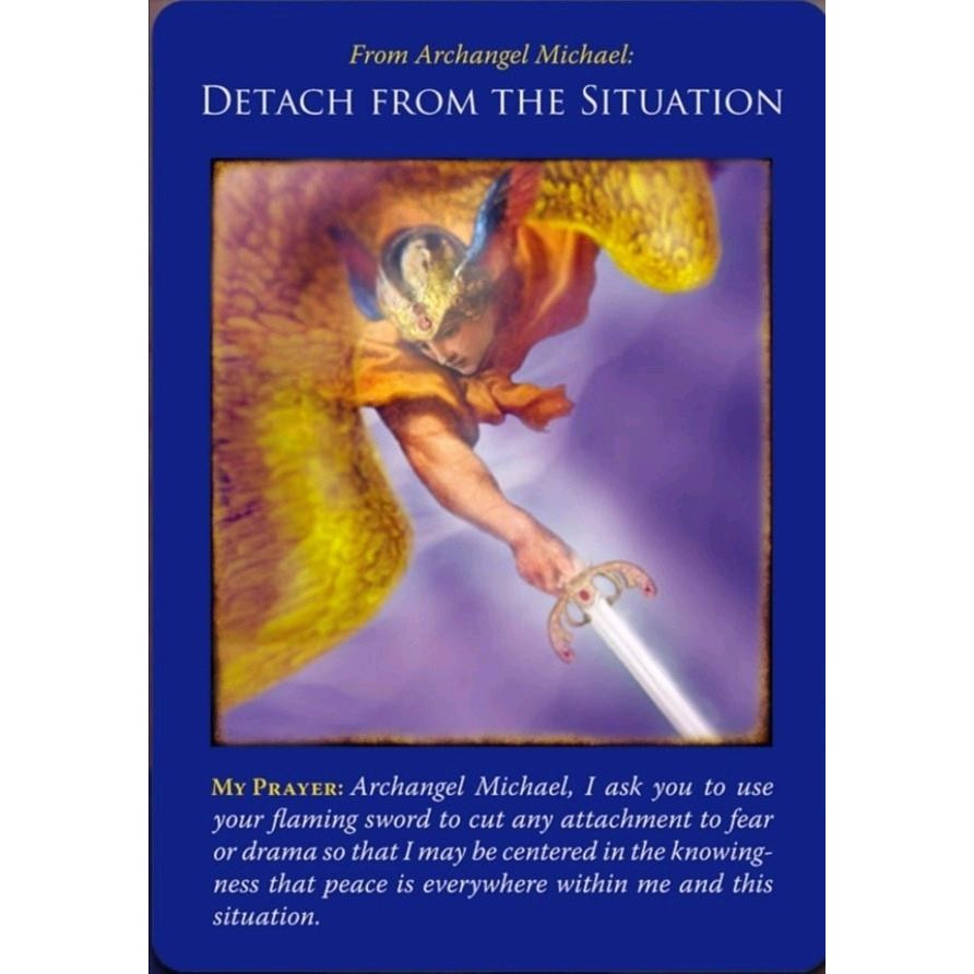 Archangel Michael Oracle Cards大天使麦克神谕卡电子图预览图 | Shopee Singapore